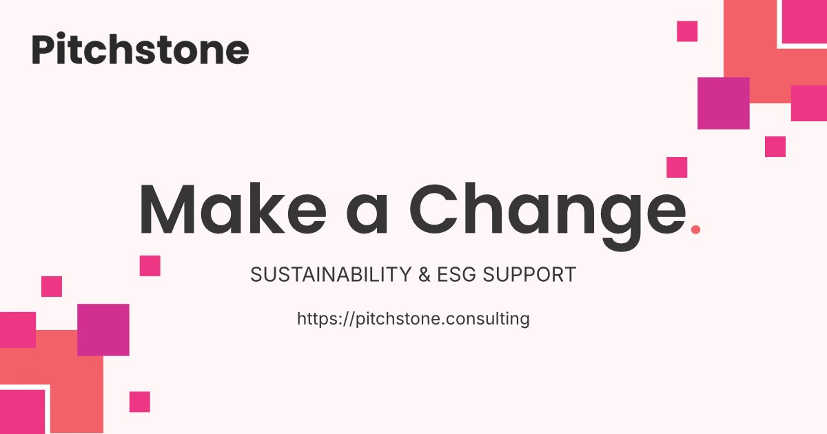 Sustainability & ESG Support - UK - Pitchstone Consulting